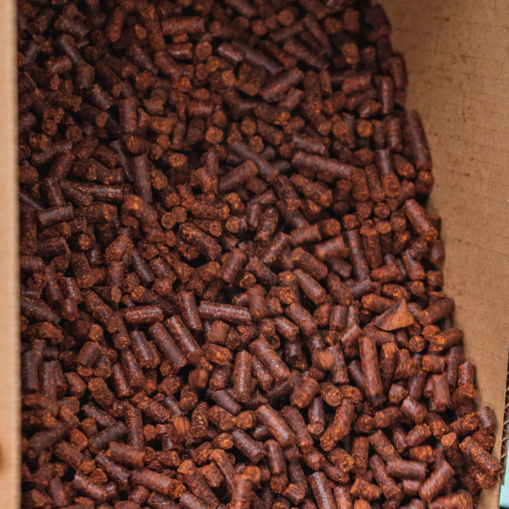 Pecan Shell Pellets - 20 LB Box - 100% Pecan Smoking Pellets For BBQ ...